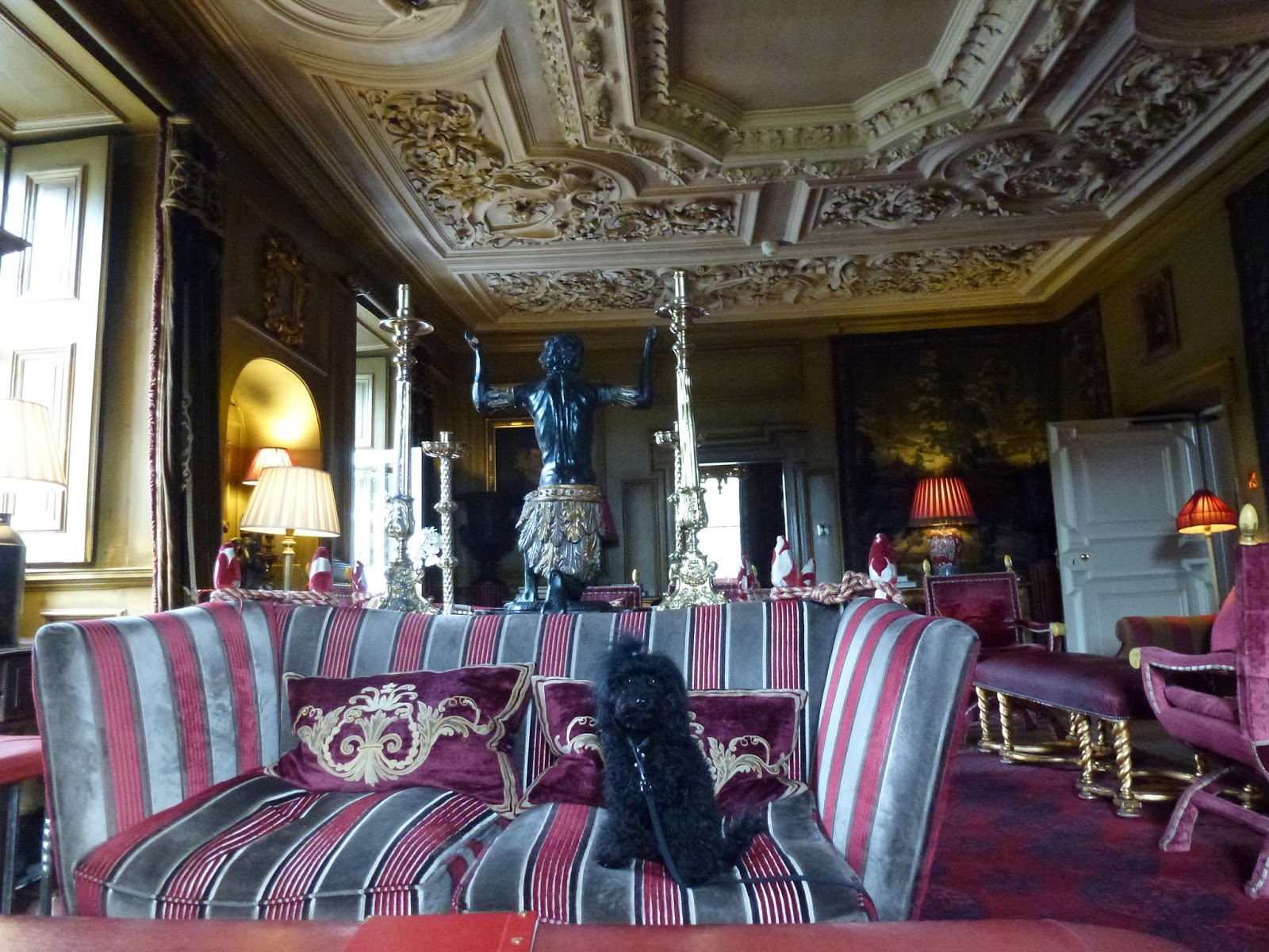 The Adventures of Bruno Chan: Prestonfield House- Interiors