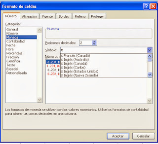 Martaexcel.: Formato de número