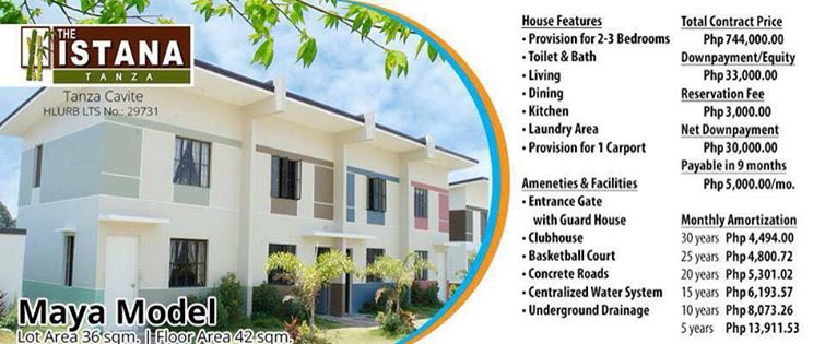 Invest a House and Lot in the Philippines: The Istana Townhouse in ...