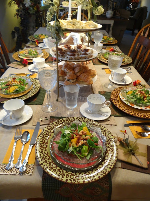 The Nest at Finch Rest: Mary's Amazing Tea Luncheon!