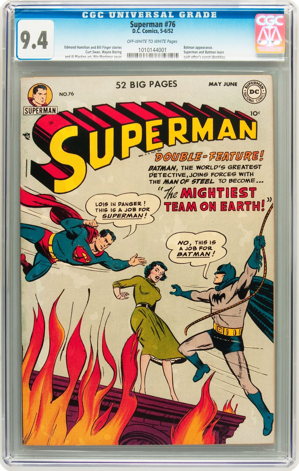 Graded Key Comics: Superman #76