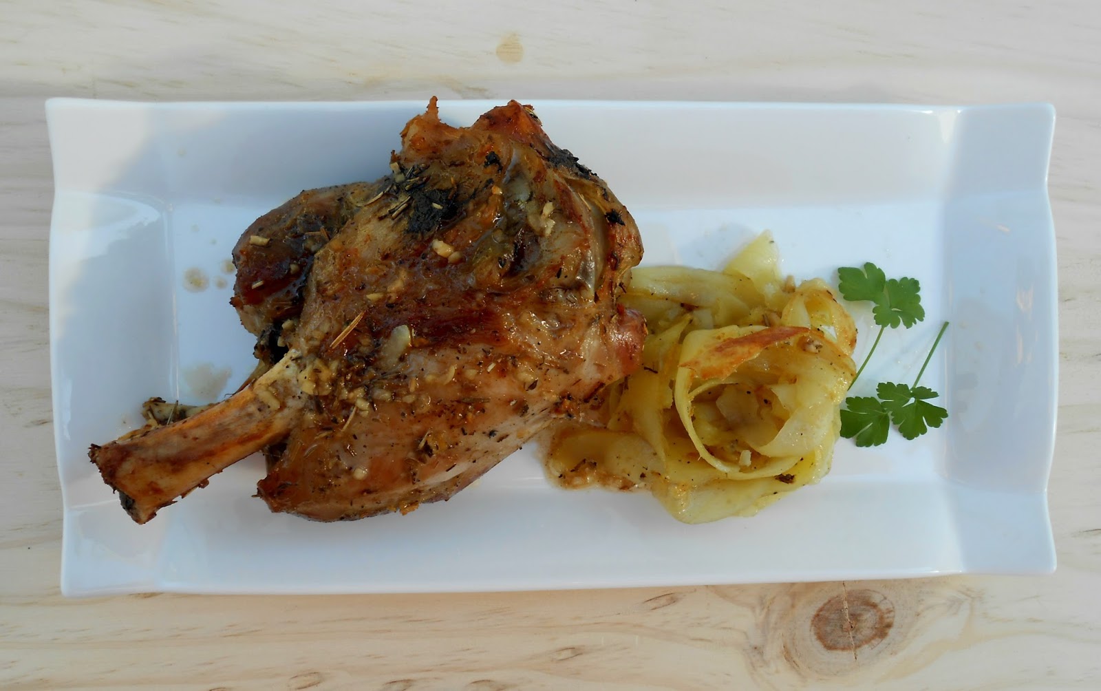 Receta de codillo asado | Mi mundo pinkcake