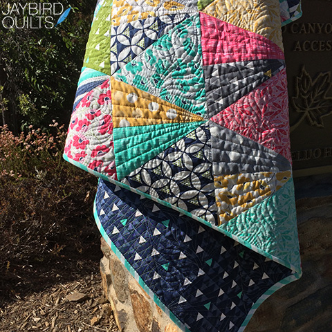 Jaybird Quilts: Stereo Quilt
