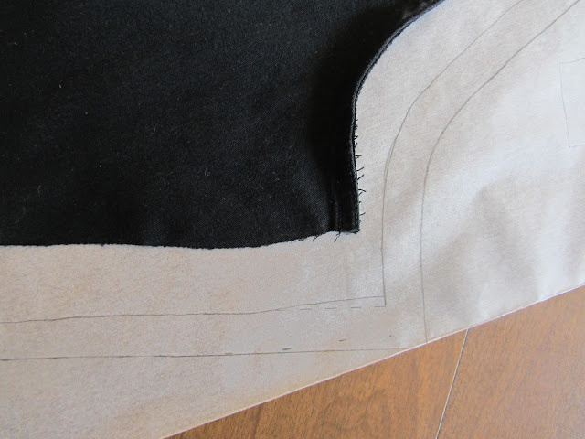 Errant Pear: Making a Jeans Pattern - Tracing the Sacrificial Lamb
