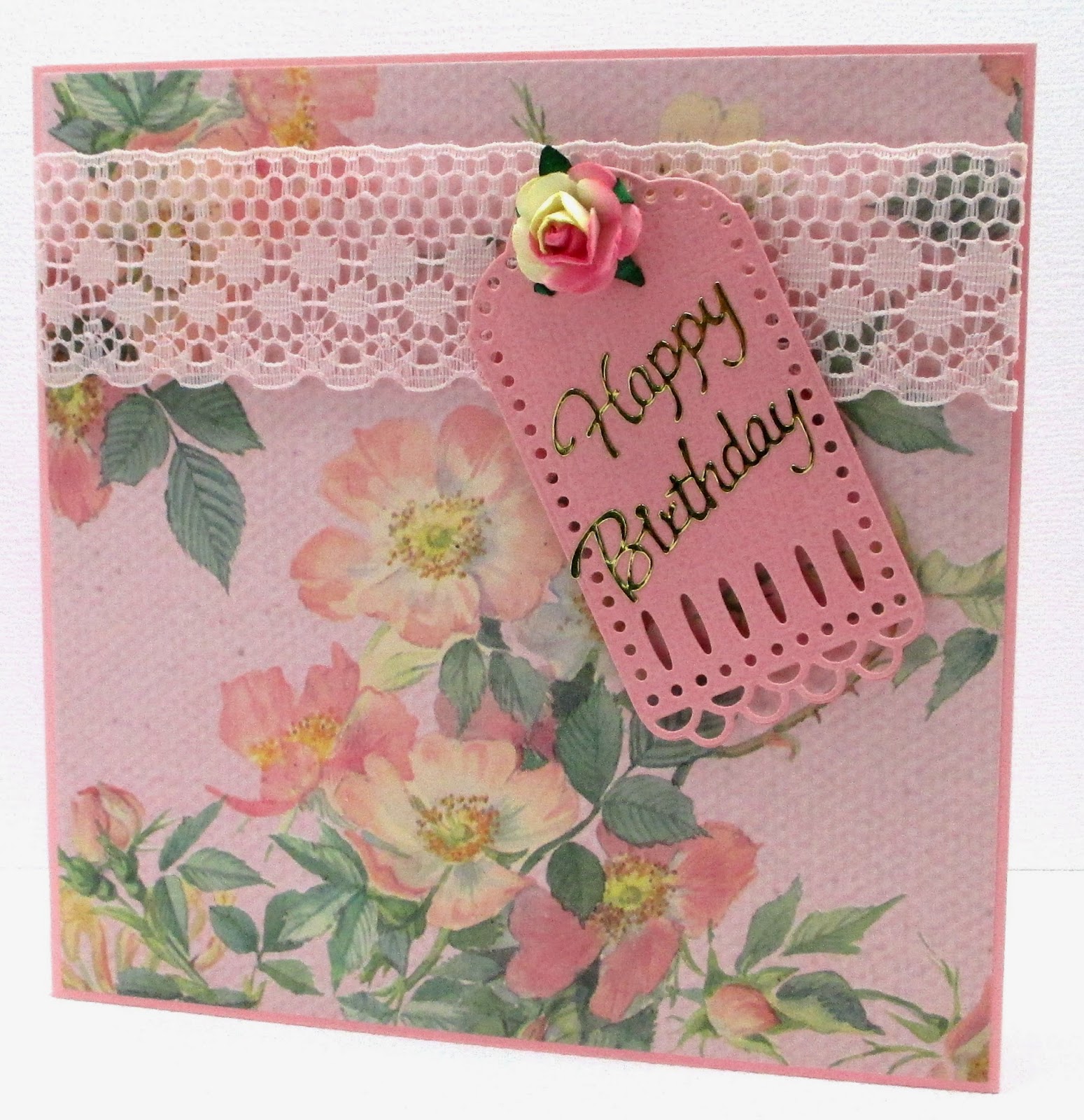 Jenfa Cards: Pretty In Pink