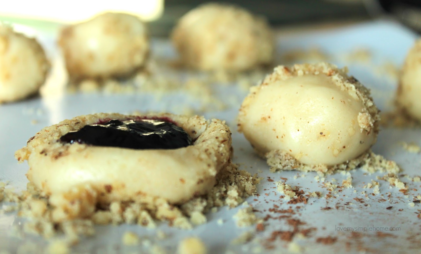 Easy Jammy Sugar Cookies | love my simple home