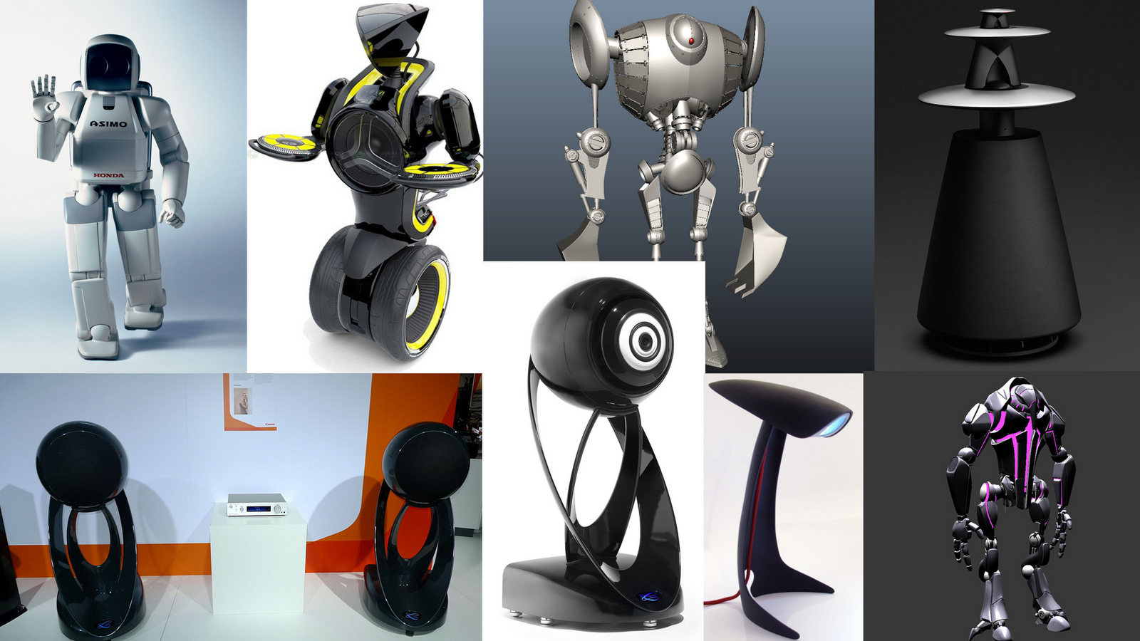 Dan Burke 3D Development: Robot Moodboard