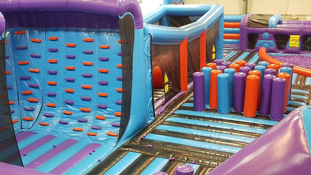 The Brick Castle: Inflata Nation Inflatable Theme Park Manchester ...