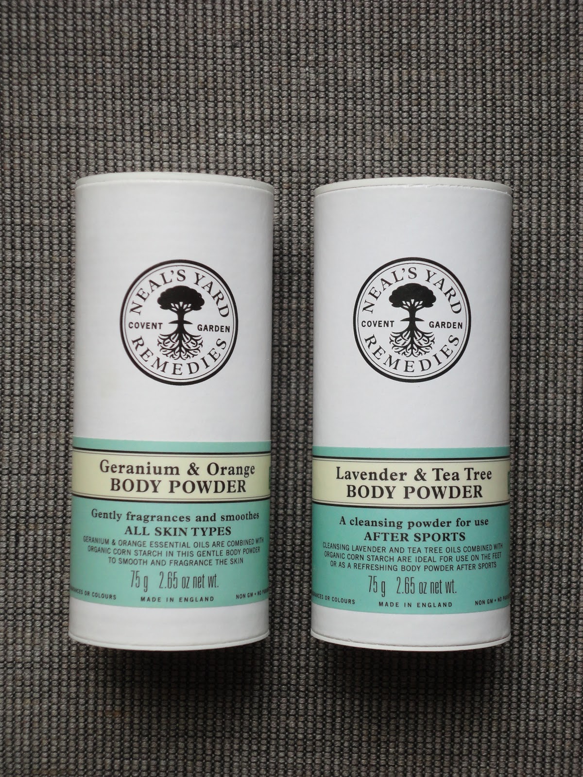 TANTAS PLANTAS: Resenha: polvilhos Lavender & Tea Tree Body Powder ...