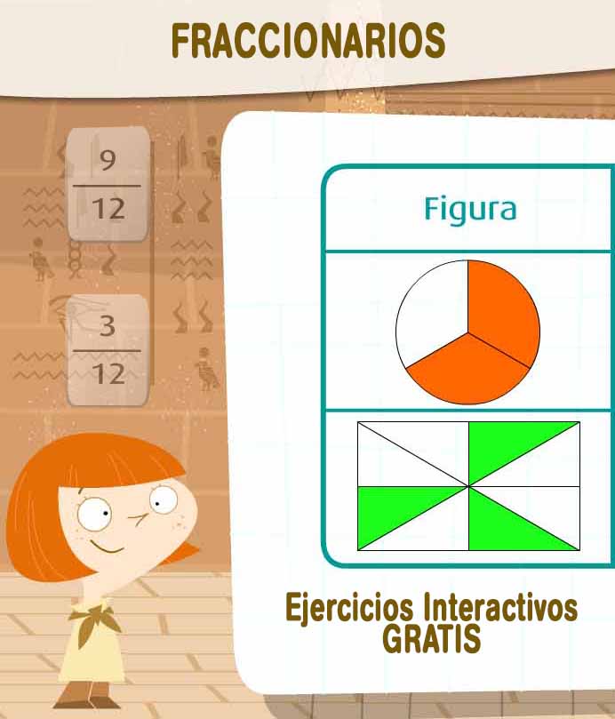 FRACCIONARIOS: 3 Aplicaciones interactivas, incluye resolución de problemas