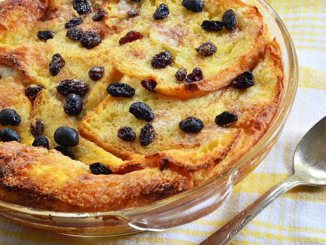 Resep Bread Pudding (Roti Tawar) Panggang - Resep