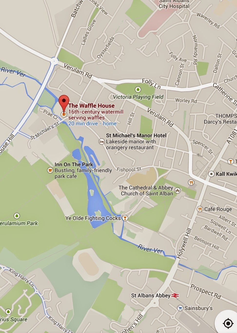 Review: The Waffle House - St Albans - Eat.Love.Live