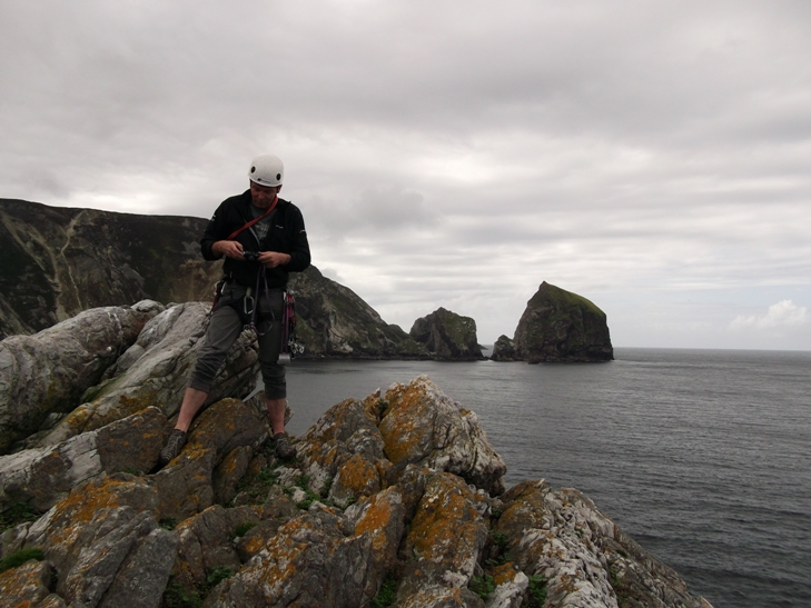 Donegal Rock Climbing. Unique Ascent: The Mick Fowler seal of approval ...