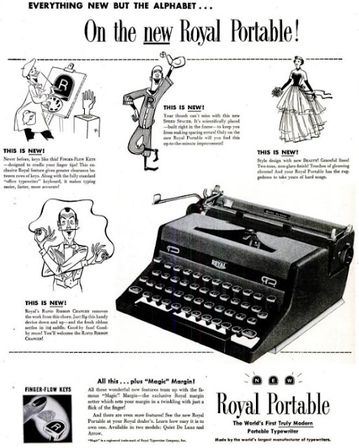 oz.Typewriter: Flash Typewriters, Flash Cars: 1928-1968