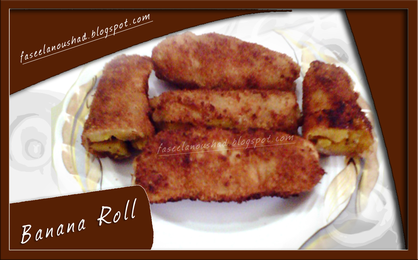 GOOD FOOD ENDS WITH GOOD TALK: Banana Roll