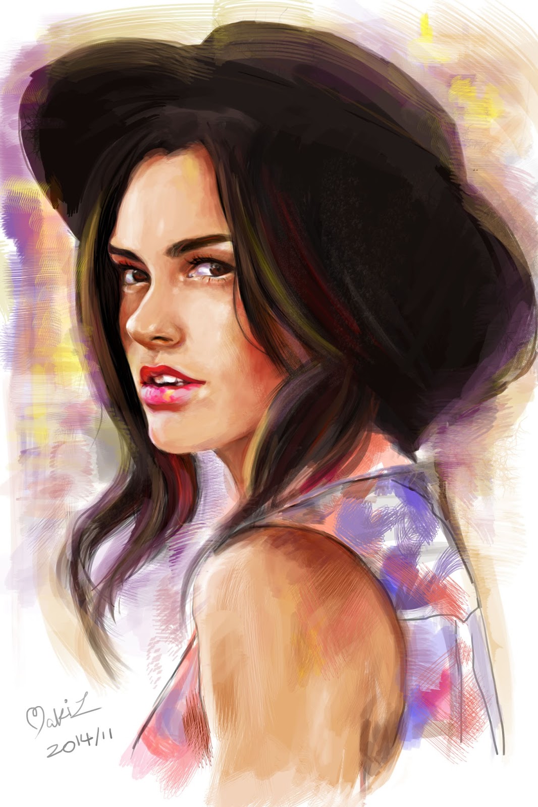 Female Portrait Practice