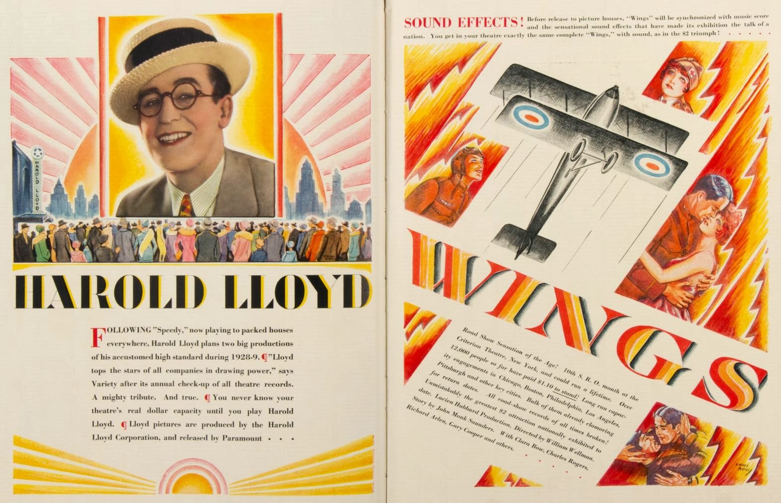 DECAYING HOLLYWOOD MANSIONS: MGM & Paramount Exhibitor Promo Books ...