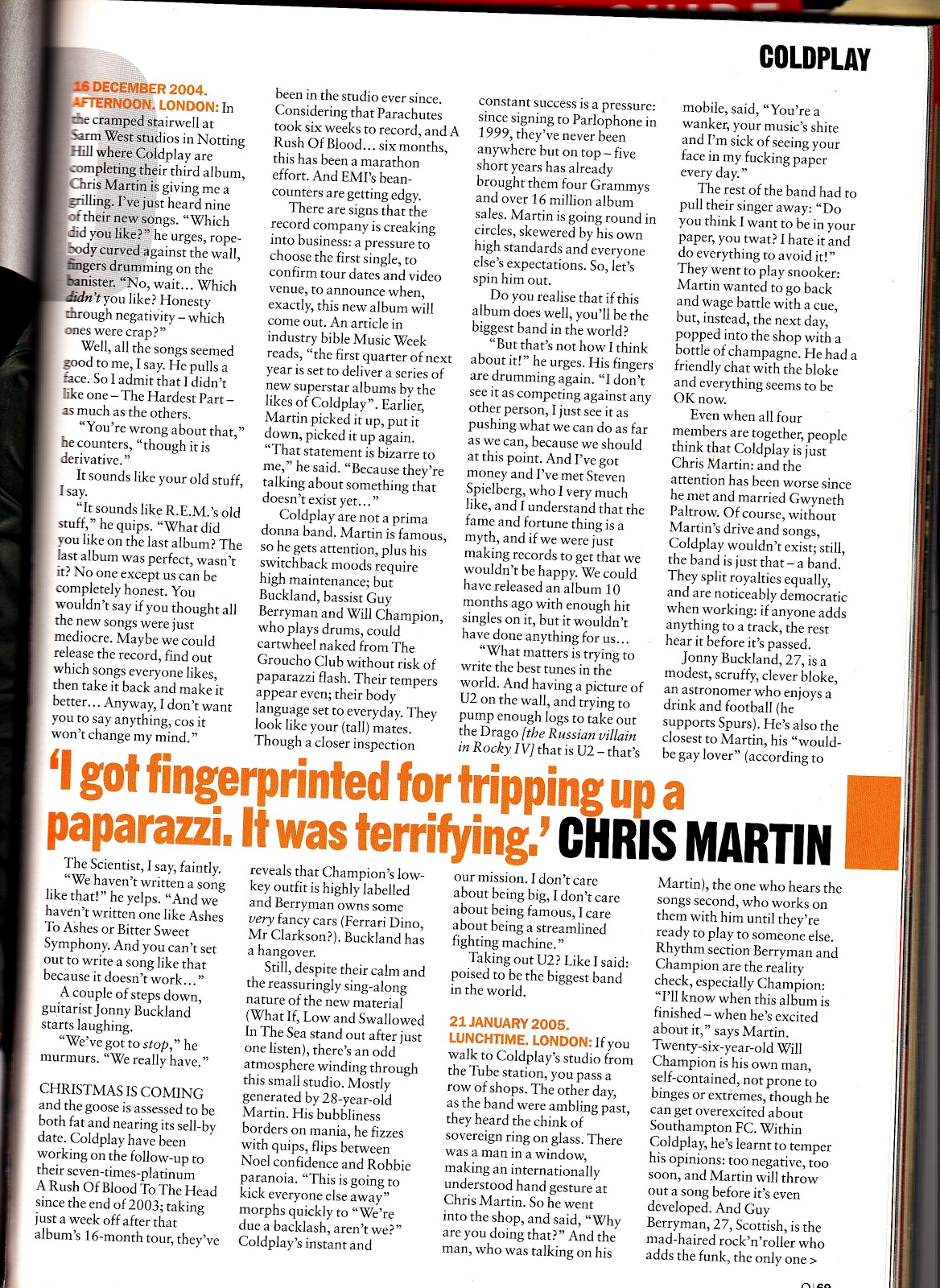 Aimee Barwick AS Media: Research and planning: Double page spread examples