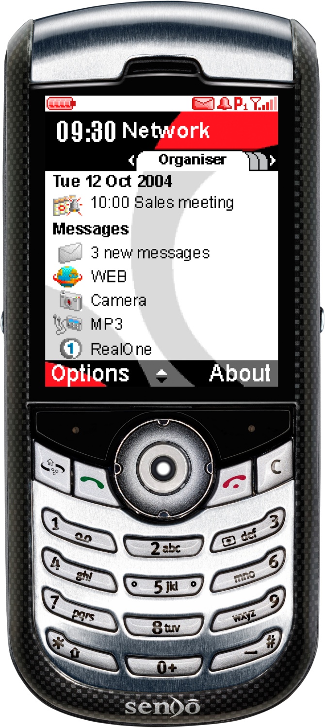 Retromobe - retro mobile phones and other gadgets: Sendo X (2003)