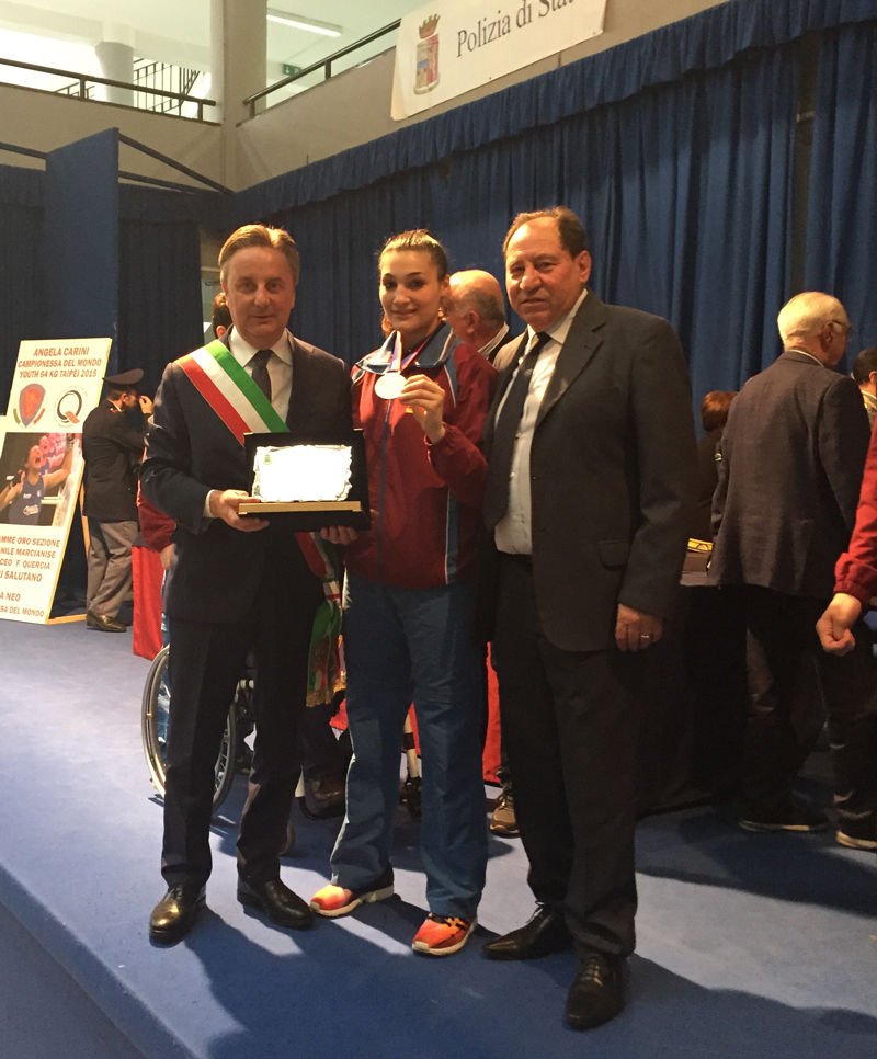 PIEDIMONTE MATESE. Premiata la campionessa di pugilato Angela Carini ...