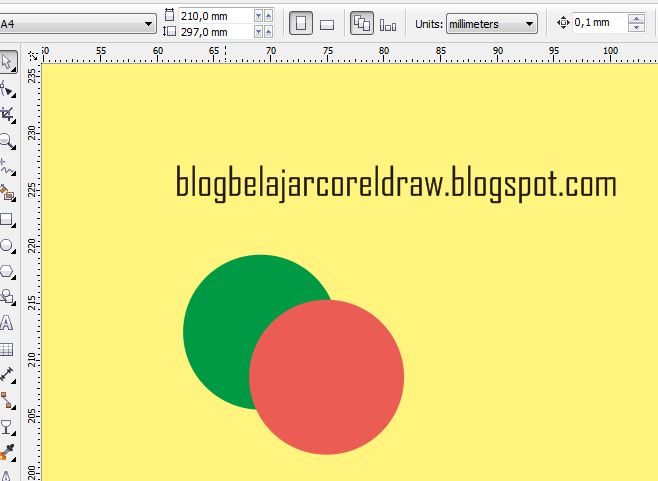 Tutorial Memahami Fungsi Front Minus Back Di Coreldraw | Berguru Coreldraw
