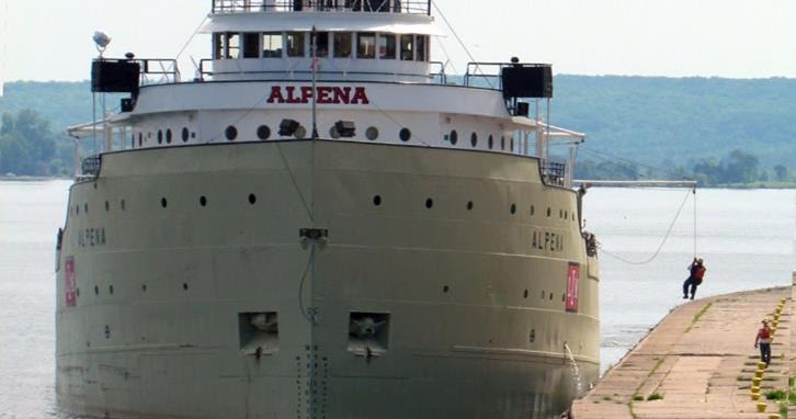 Industrial History: 1942 SS Alpena(3)/Leon Fraser Laker