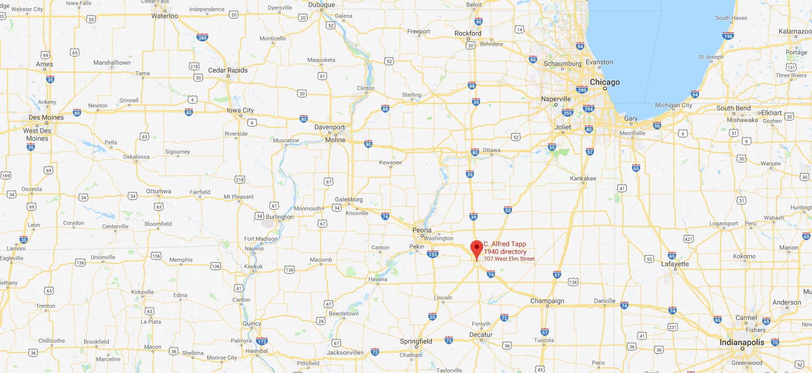 Tapp Family Research: Charles A. Tapp, son of Harry Bushrod Tapp 3 1940s