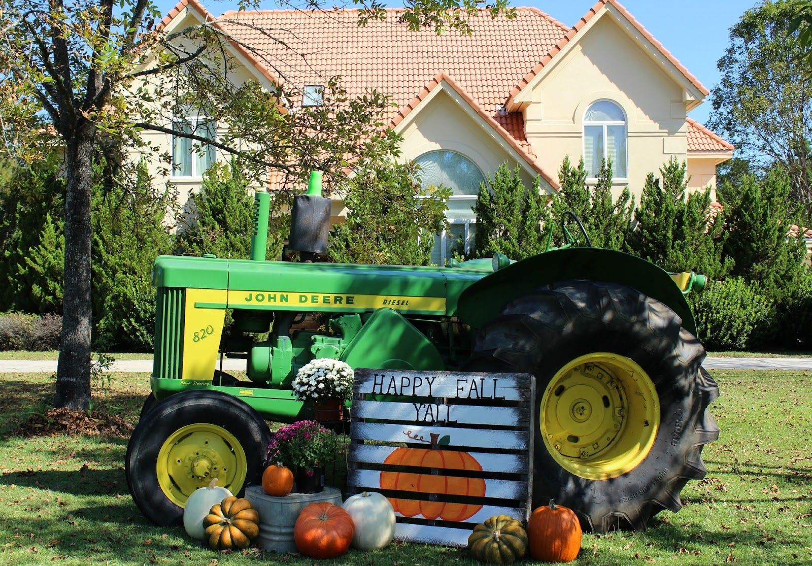 Ramblings of a Southern Girl: Wanna Take a Ride on My Big Green Tractor ...