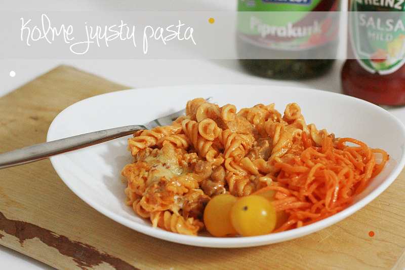 EEVA naistekas - Toit // Kolme juustu pasta