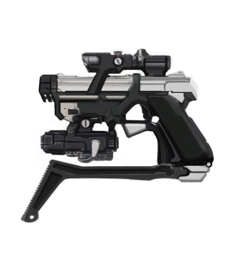 LKD: Hard surface Gun concept