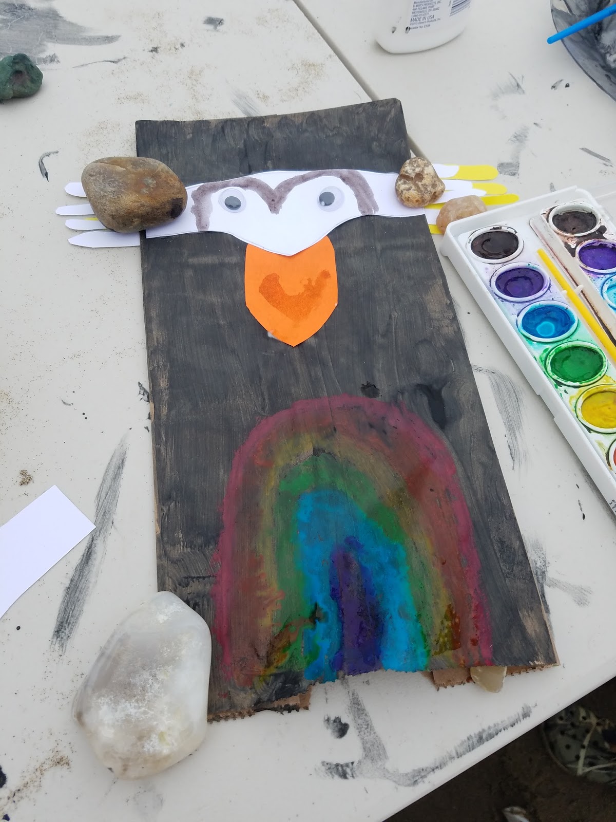 Discover Haystack Rock - Puffin Puppets