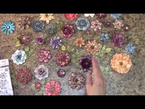 Designs by Shellie: NEW TUTORIAL - HOW TO MAKE PAPER FLOWERS, SHAPING ...