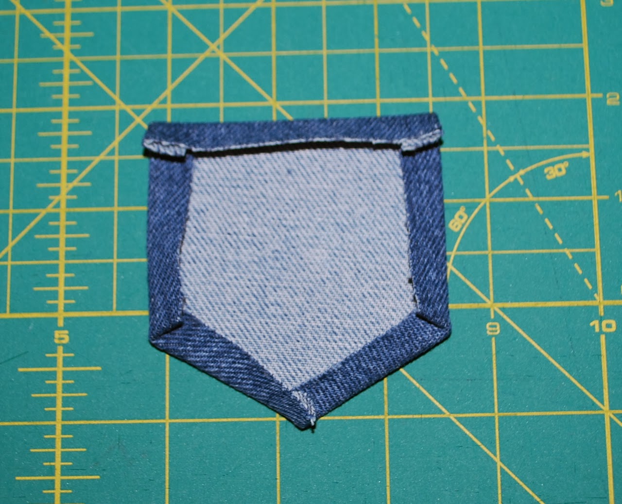 Roonie Ranching: Denim Tooth Fairy Pillow -- Sewing Tutorial