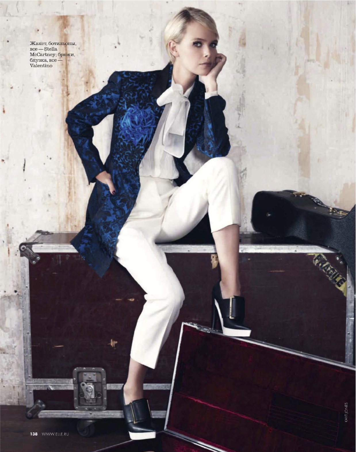 dewi driegen by kayt jones for elle russia september 2012 | visual ...