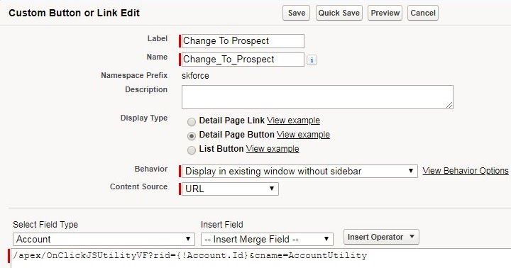 Salesforce Stuff Alternatives To Onclick Javascript Buttons Way To Replace Onclick Javascript