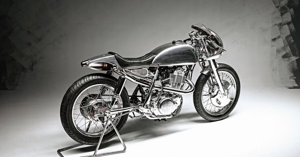 Stripe-Riding a SR400 in Style: Lane Splitter 54 by BCR Designs ...