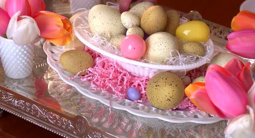 Idei Aranjamente Masa de PASTE - aranjeaza cu gust o masa de Paste cu stil