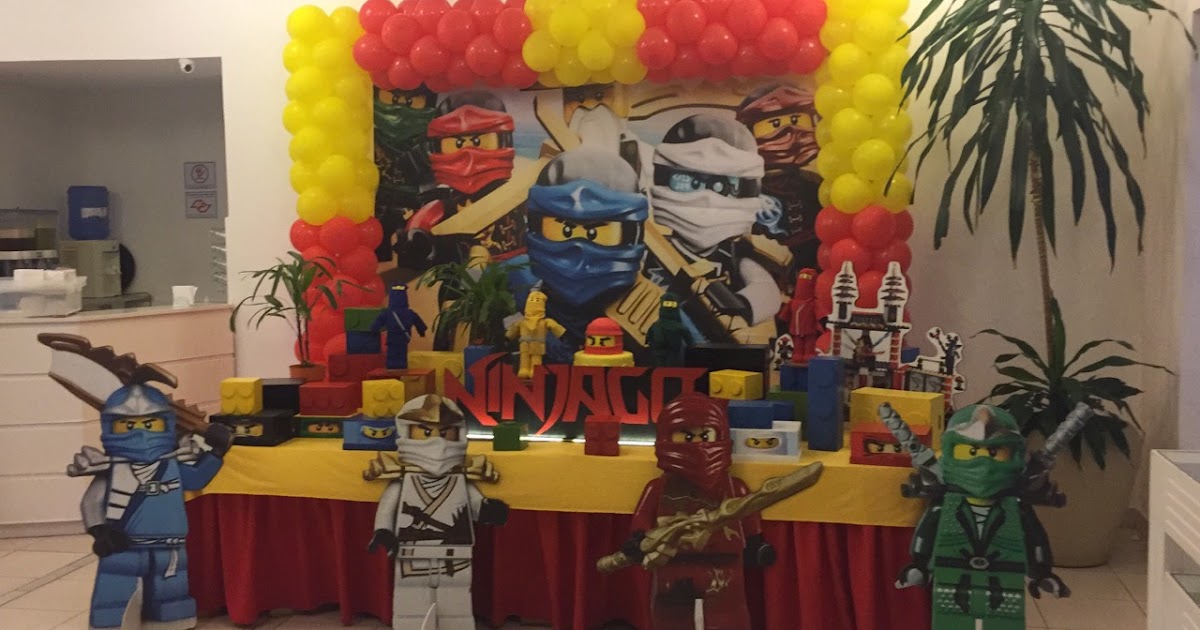 Maria Helena Decora: Lego Ninjago mesa básica