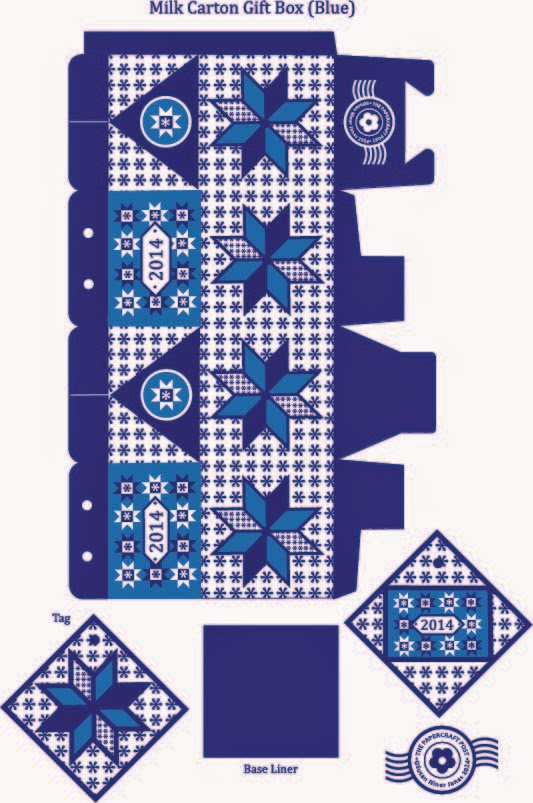 The Papercraft Post: Mini Milk Carton Gift Boxes