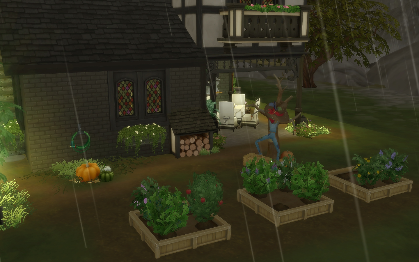 House 63 - 🎃 Halloween Home 🎃 - Via Sims