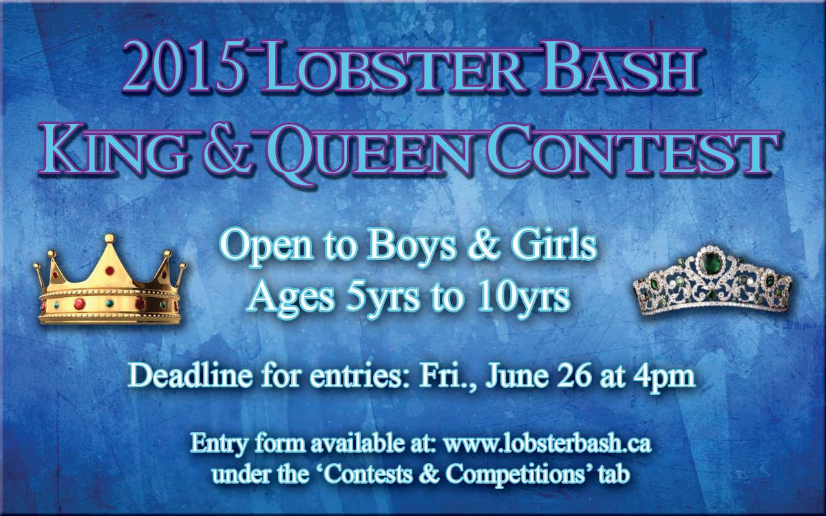 Lobster Bash: King & Queen Contest!