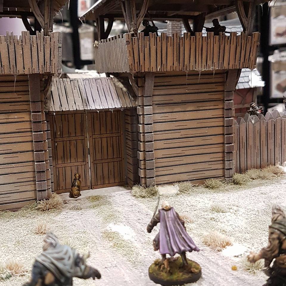 Wargame News and Terrain: 4Ground: New Fantasy Fyrburgh Fort Scenery ...