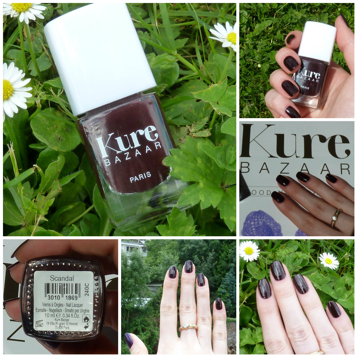 Beauty Unearthly: Kure Bazaar nail polish Scandal swatches/ Лак для ...