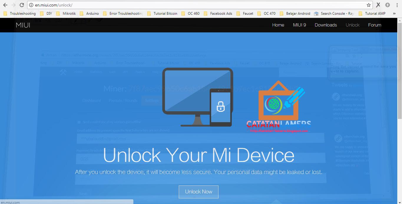 Tutorial Unlock Bootloader (Ubl) Xiaomi Redmi Note 4X Dan Semua Tipe ...