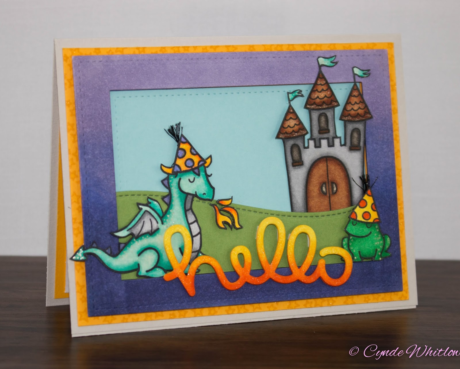 Lawn Fawn Critters Ever After & Copic Coloring | The Pink Envelope