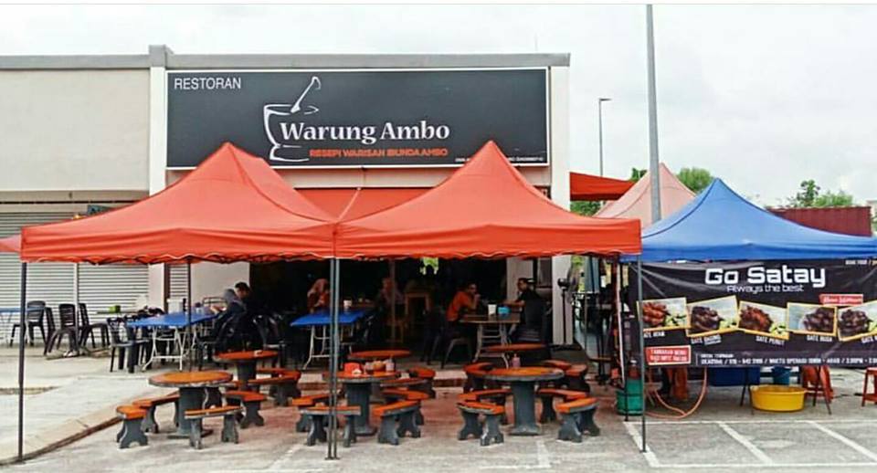 Hidayu Ayumie : Warung AMBO - Nasi Berlauk kelantan di Shah Alam