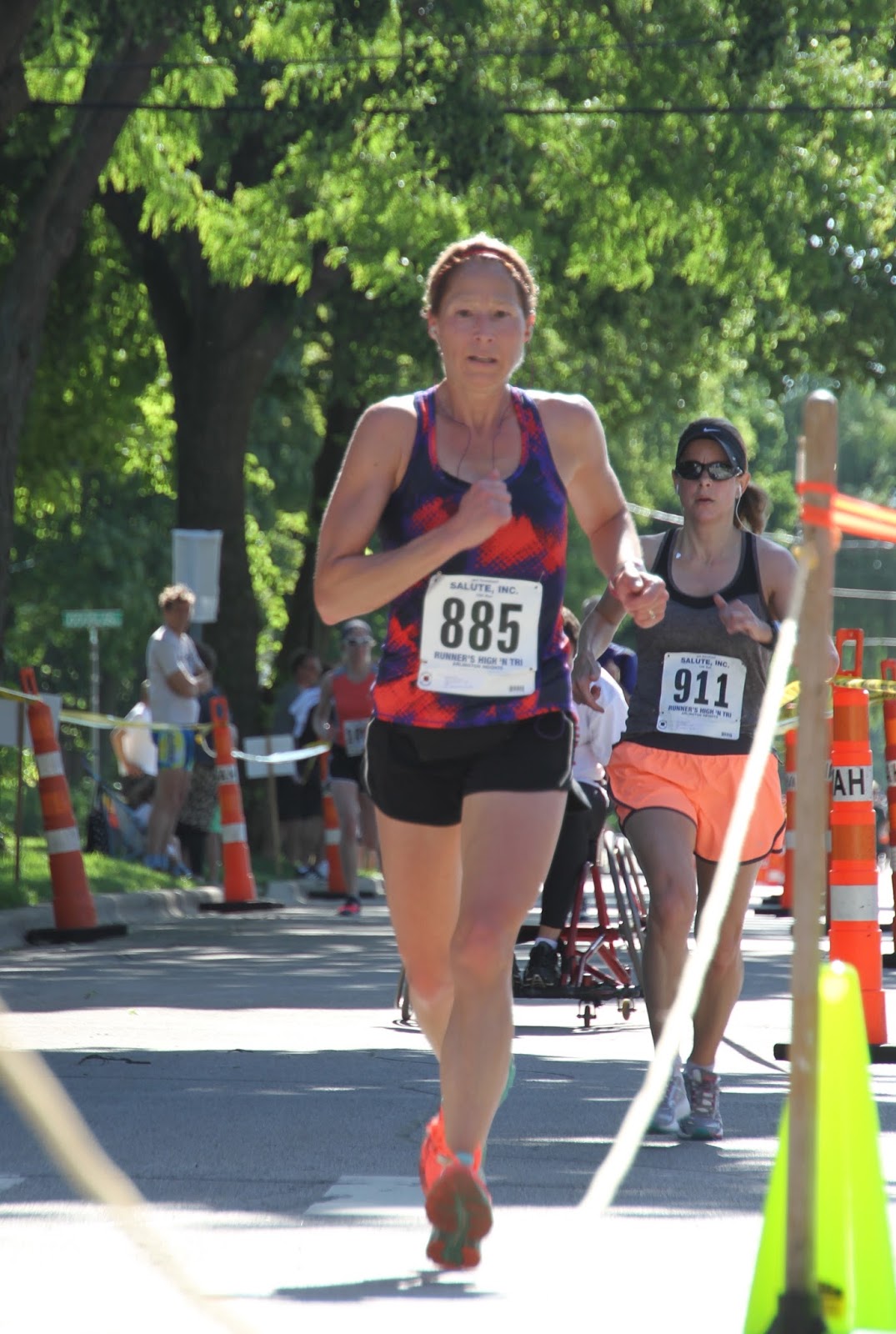No official race photos but my neighbor got one of me approaching the ...