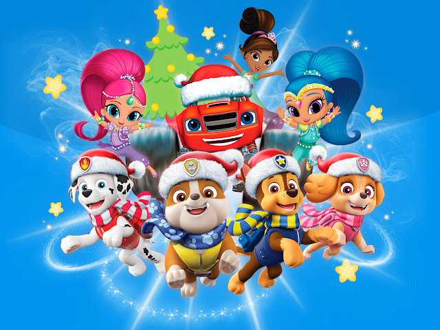 NickALive!: Nickelodeon Russia Announces 'Новогодняя ёлка от Nick Jr ...