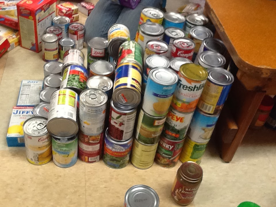 Welcome to the UNI-corner: CANstruction- Food Drive Fun!