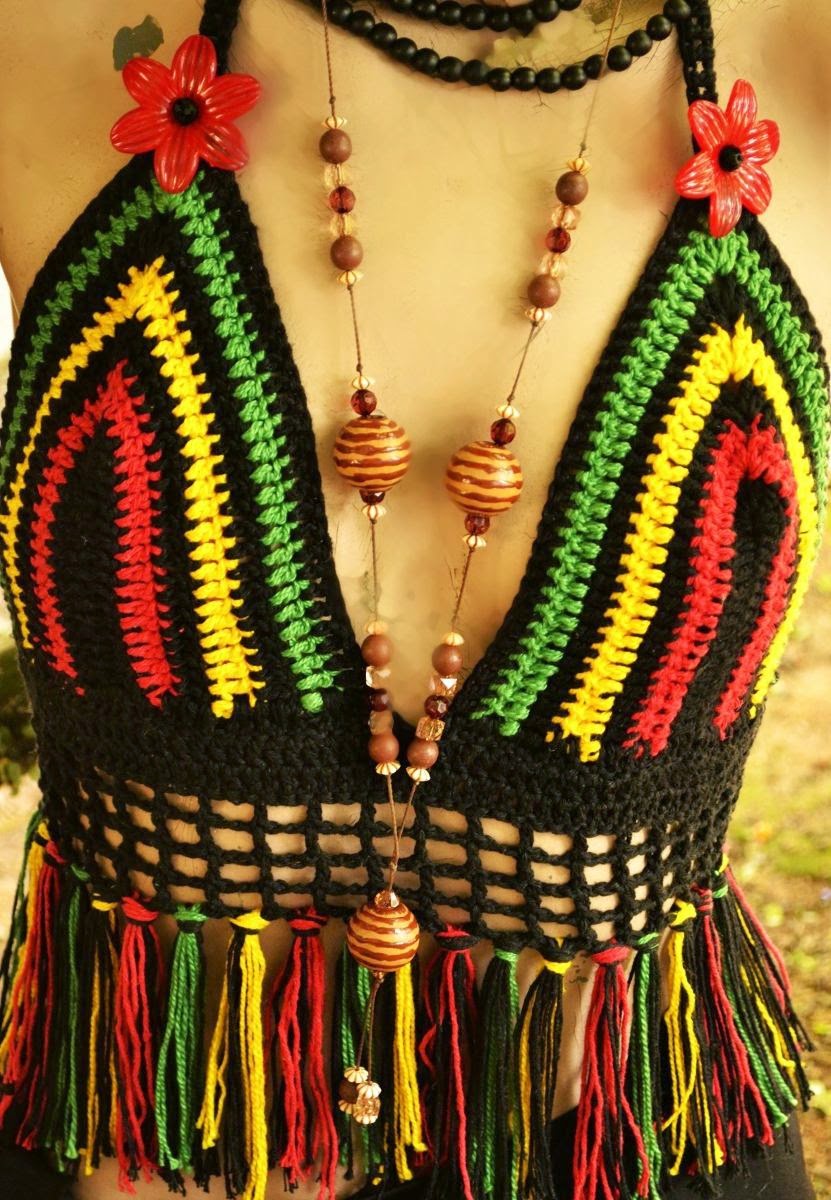 Edna Confecções em Crochê : Reggae em crochê
